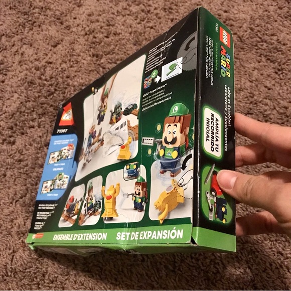 Lego | Toys | Damaged Box Lego Super Mario Luigis Mansion Lab And ...